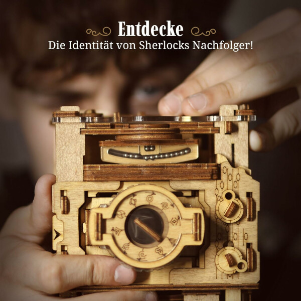 Cluebox | Escape Room in einer Box - Sherlock's Camera, 48,99